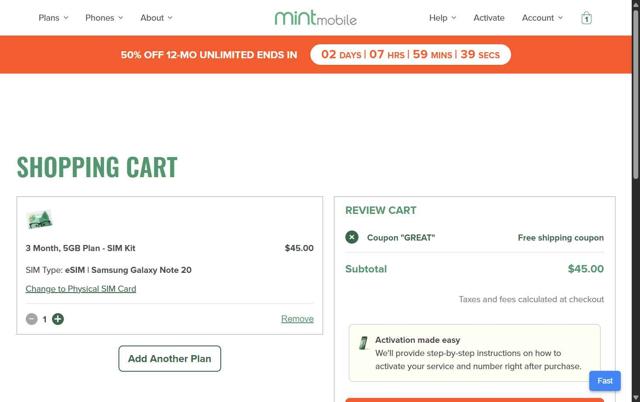 Mint Mobile Promo Codes (50 Verified) - 40% Off Oct 2025