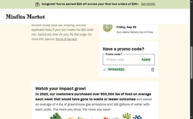 Misfits Market Promo Codes - 25% Off Oct 2025