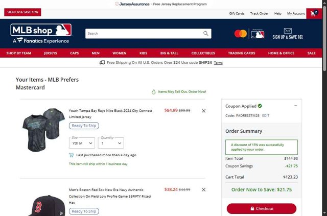 MLBshop.com Coupon Codes (9 Verified) - 20% Off May 2025