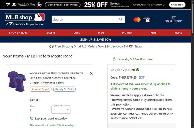 MLBshop.com Coupon Codes (9 Verified) - 20% Off May 2025