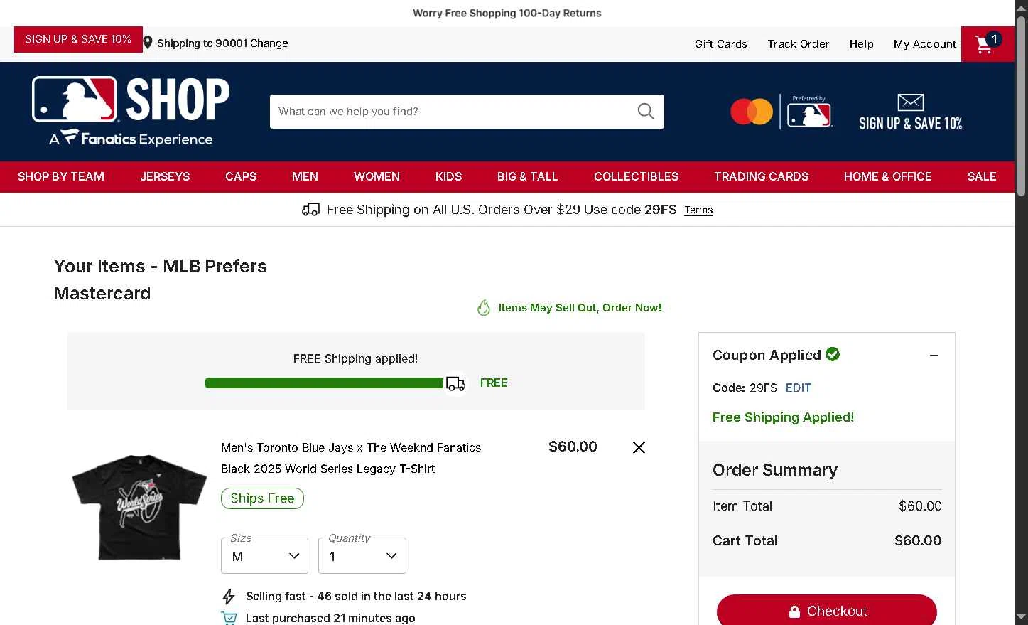 MLBshop.com Promo Codes - 40% Off (17 Verified) Nov 2025