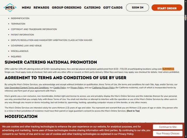 Moe's Southwest Grill Promo Codes - 10% Off Coupons Oct 2025