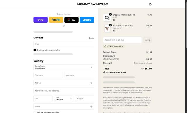 Monday Swimwear Promo Codes (11 Verified) - 20% Off Sep 2025