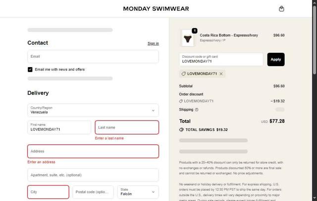 Monday Swimwear Promo Codes (10 Verified) - 20% Off Oct 2025