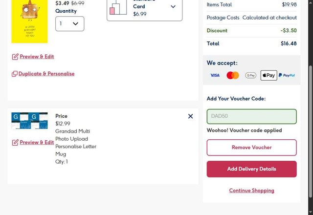 Moonpig Promo Codes (9 Verified) - 20% Off Sitewide Jun 2025