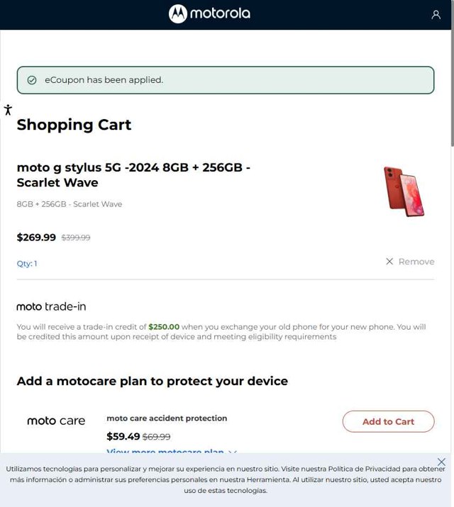 Motorola Discount Codes - 10% Off (4 Verified) May 2025