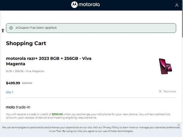 Motorola Discount Codes - 10% Off (4 Verified) Jun 2025