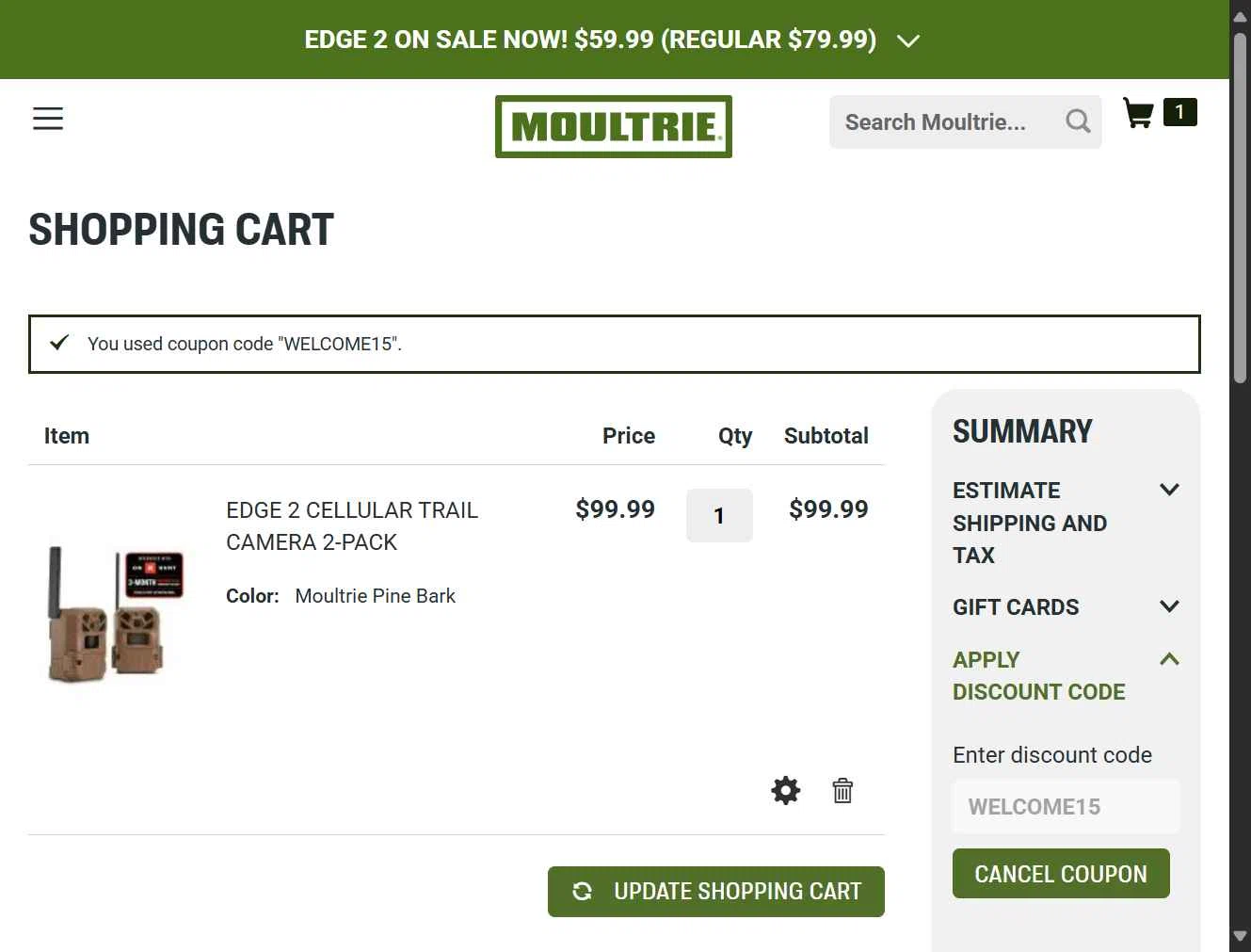 Moultrie Promo Codes - 15% Off (1 Verified) Nov 2025