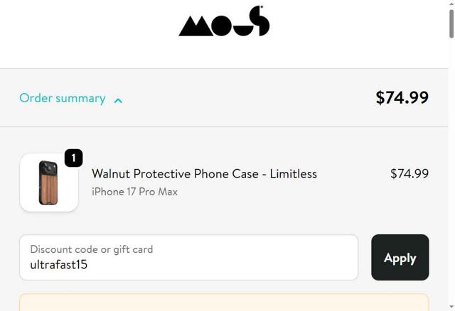 Mous Promo Codes (2 Verified) - 20% Off + Free Ship Oct 2025