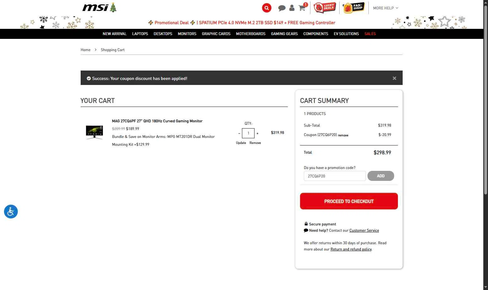 MSI Promo Codes - $55 Off Sitewide (1 Verified) Jan 2026