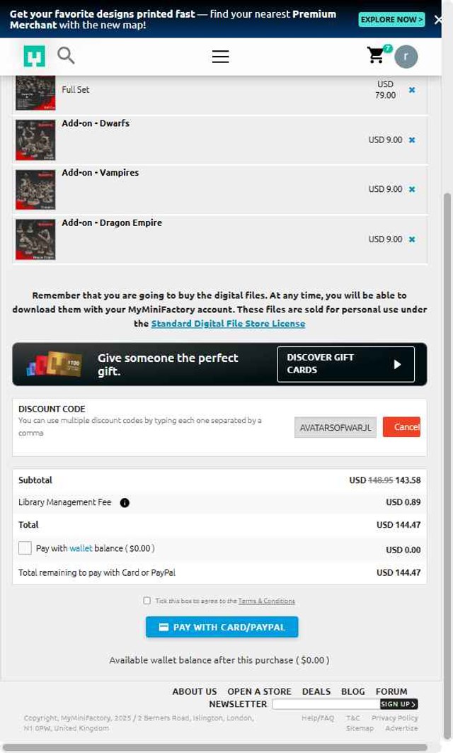 MyMiniFactory Promo Codes - 5% Off (Verified) Aug 2025