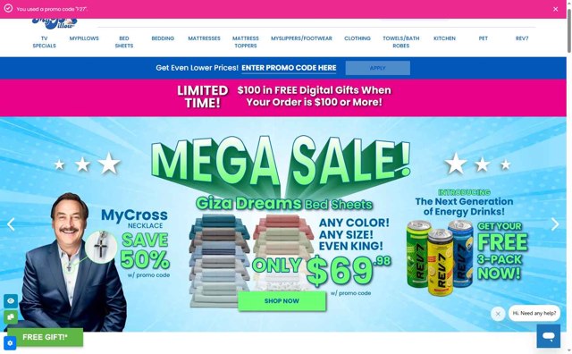 MyPillow Discount Codes - 70% Off (9 Verified) Jun 2025