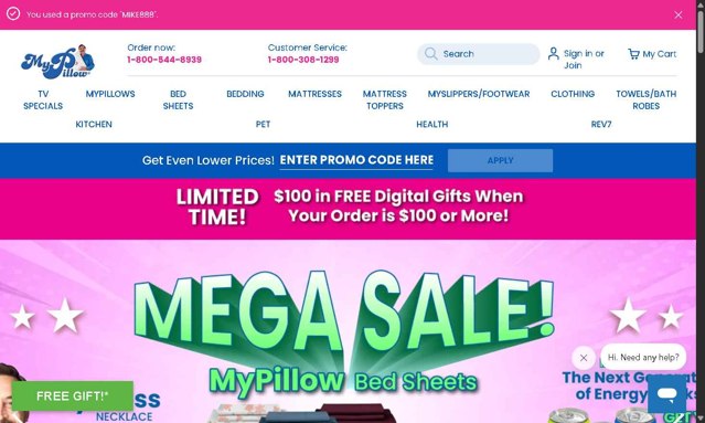 MyPillow Discount Codes - 70% Off (9 Verified) Jun 2025