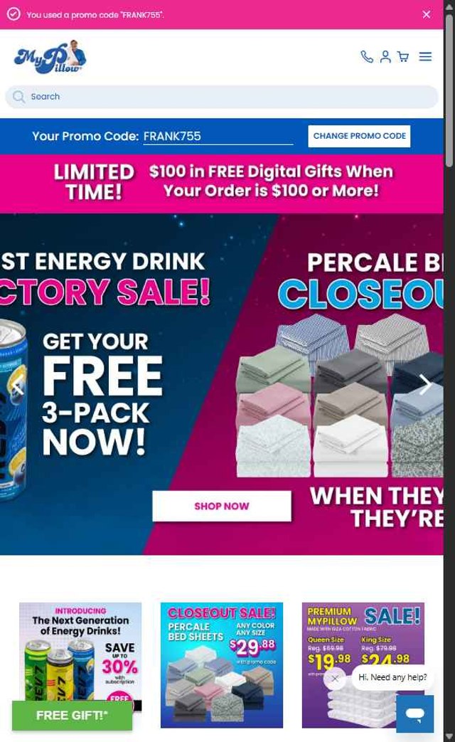 MyPillow Discount Codes - 70% Off (9 Verified) May 2025