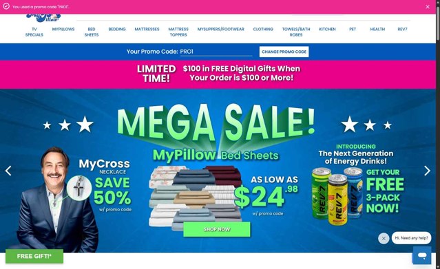 MyPillow Discount Codes - 70% Off (9 Verified) Jul 2025