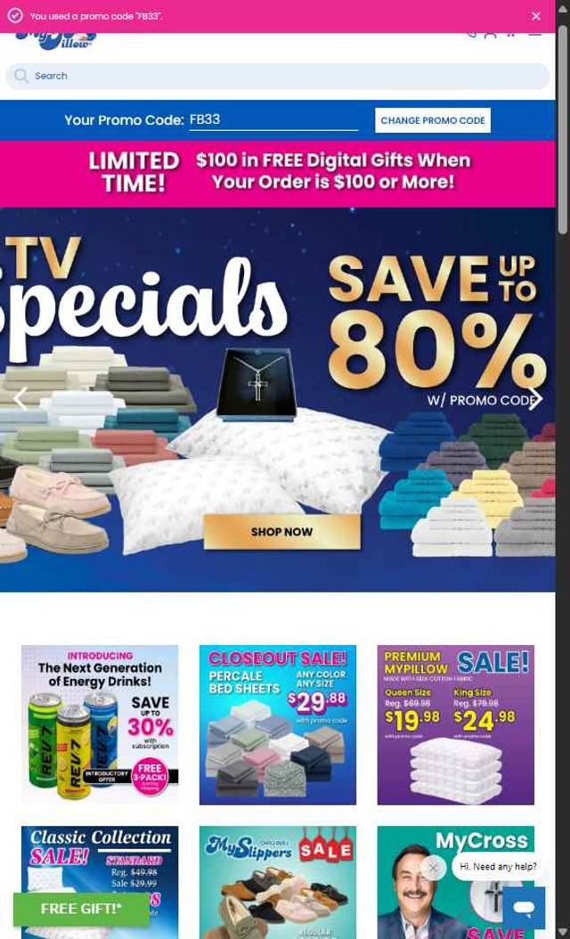 MyPillow Discount Codes - 70% Off (9 Verified) May 2025