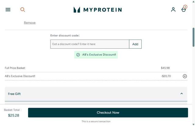 Myprotein Promo Codes - 50% Off (78 Verified) Sep 2025