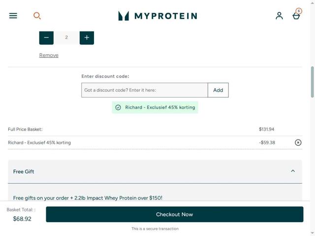 Myprotein Promo Codes - 50% Off (78 Verified) Sep 2025
