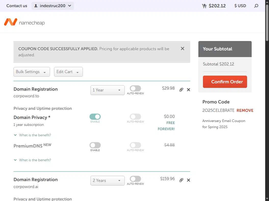 Namecheap Promo Codes - 30% Off (13 Verified) Dec 2025