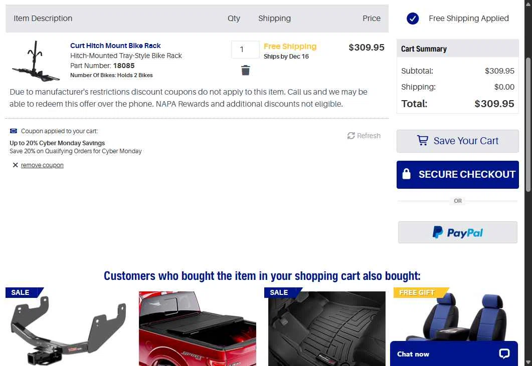 NAPA Auto Parts Promo Code - 20% Off (Verified) Dec 2025