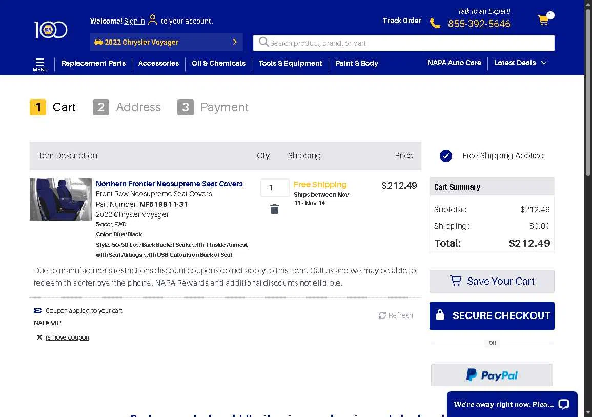 NAPA Auto Parts Promo Code - 20% Off (Verified) Nov 2025