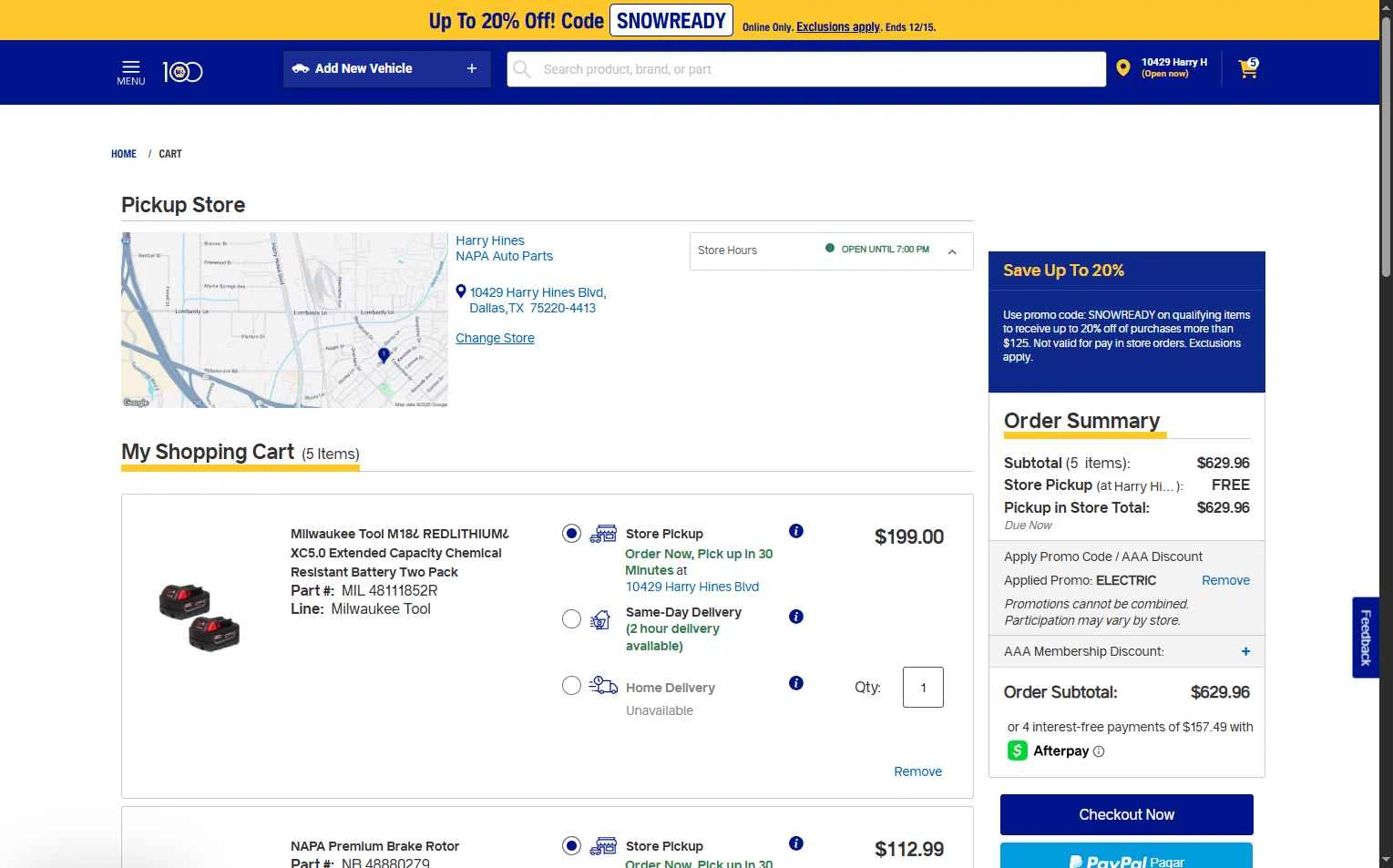 NAPA Auto Parts Promo Code - 20% Off (Verified) Dec 2025