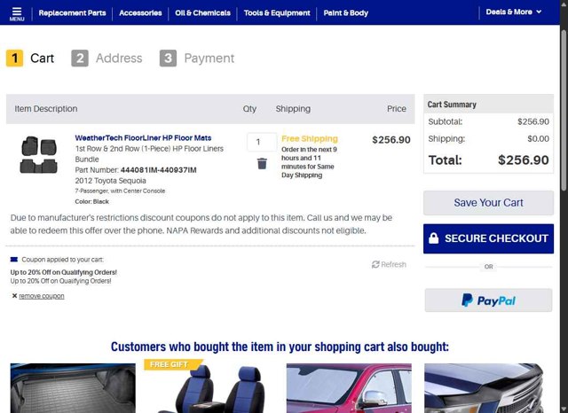 NAPA Auto Parts Promo Codes (5 Verified) - $10 Off Jun 2025