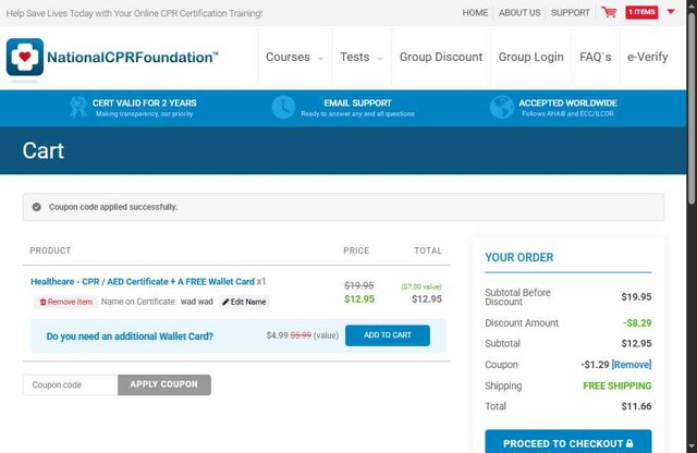 National CPR Foundation Promo Codes - 10% Off Sep 2025