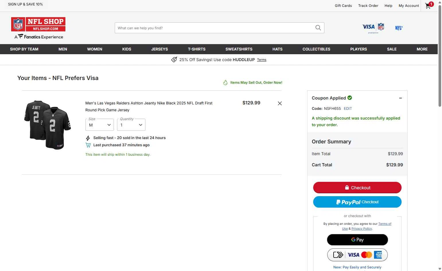 NFL Promo Codes - 30% Off Sitewide (5 Verified) Nov 2025