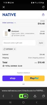Native Deodorant Promo Codes - 20% Off Jun 2026