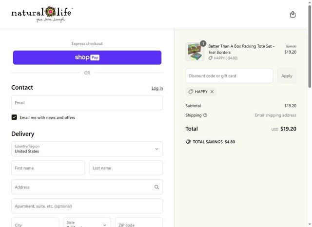 Natural Life Promo Codes (2 Verified) - 20% Off Jul 2025