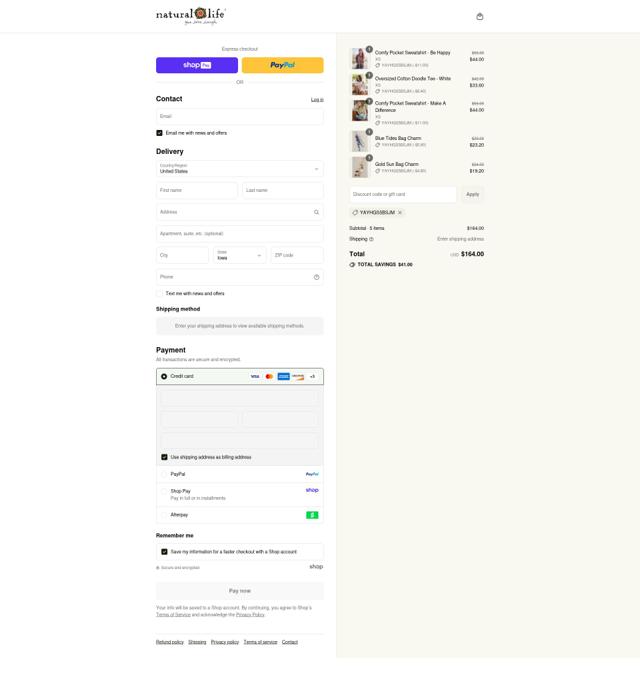 Natural Life Promo Codes (1 Verified) - 15% Off Sep 2025