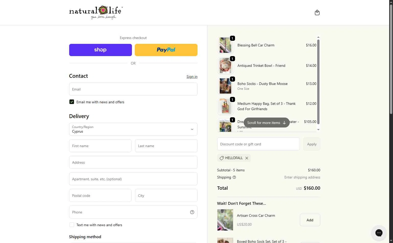 Natural Life Promo Codes (2 Verified) - 20% Off Nov 2025