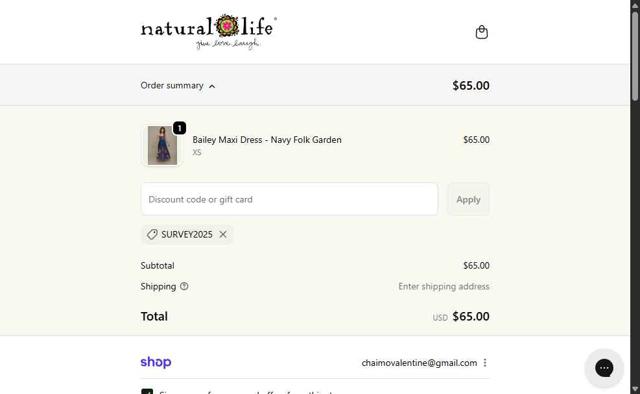 Natural Life Promo Codes (2 Verified) - 20% Off Oct 2025