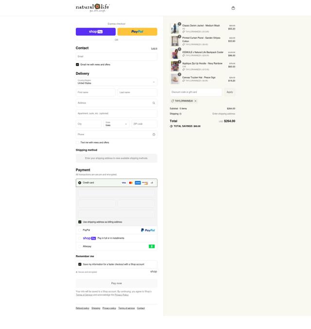 Natural Life Promo Codes (2 Verified) - 20% Off Sep 2025