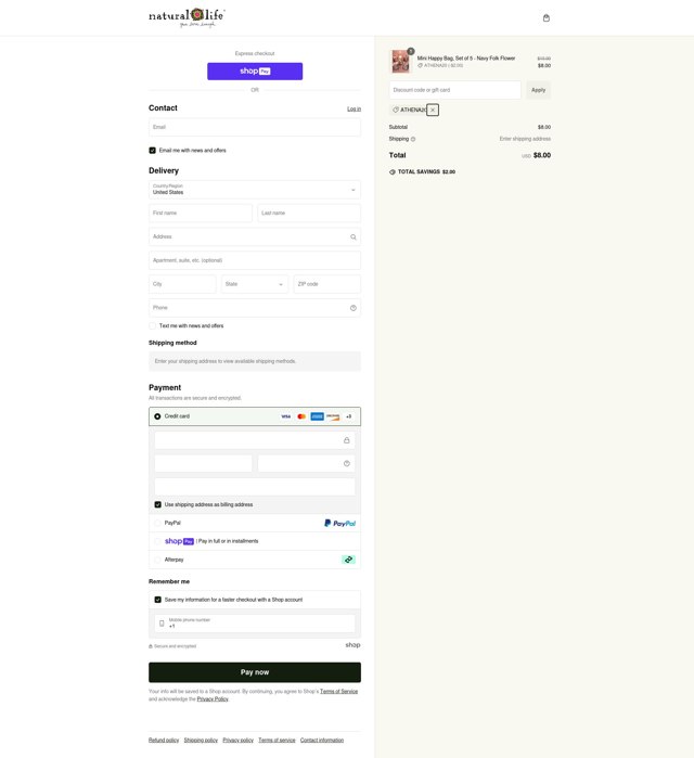 Natural Life Promo Codes (2 Verified) - 20% Off Apr 2025