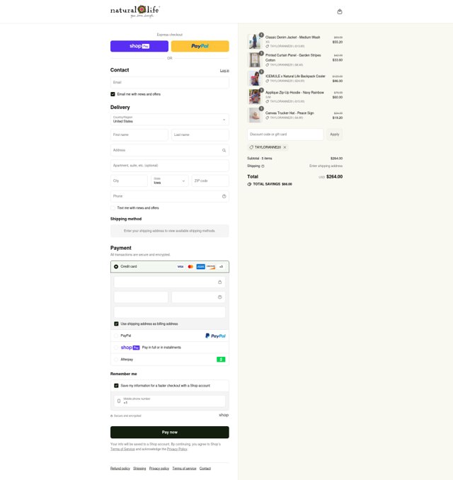 Natural Life Promo Codes - 20% Off Coupons Sep 2025