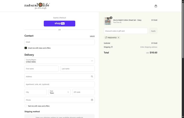 Natural Life Promo Codes (1 Verified) - 15% Off Jun 2025