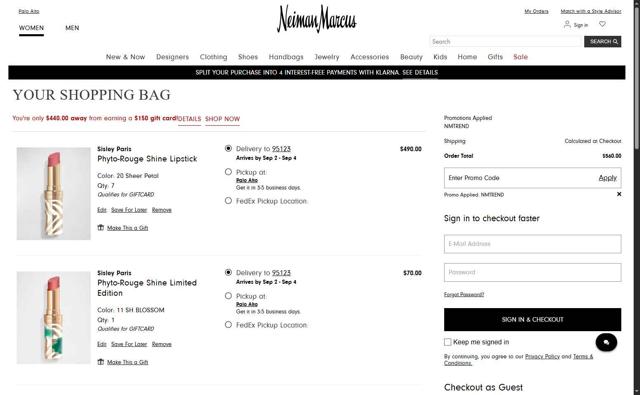 Neiman Marcus Promo Codes - 15% Off (Verified) Sep 2025