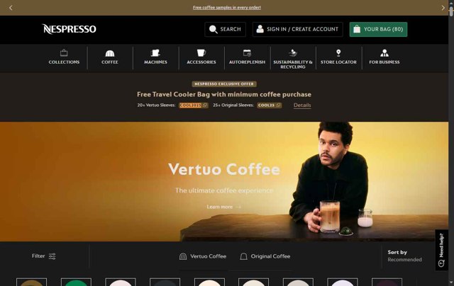 Nespresso Promo Codes - 20% Off (6 Verified) Aug 2025