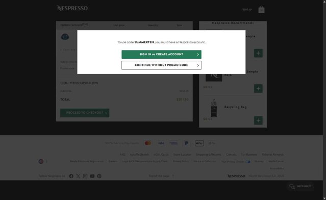 Nespresso Promo Codes - 20% Off (7 Verified) Jul 2025