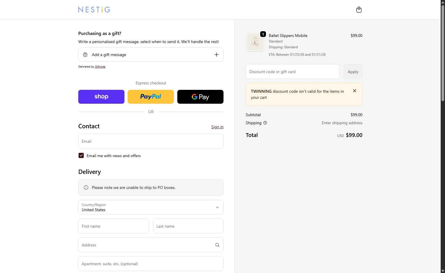 Nestig Promo Codes - 15% Off (2 Verified) Jan 2026