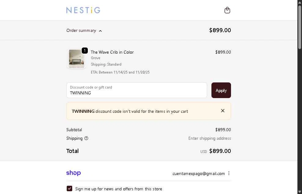 Nestig Promo Codes (2 Verified) - 15% Off w/Code Oct 2025