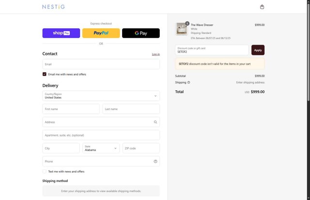 Nestig Discount Codes (2 Verified) - 10% Off w/Code May 2025