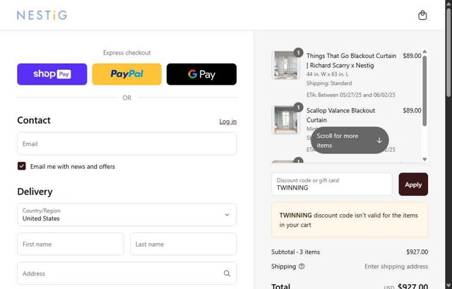 Nestig Discount Codes (2 Verified) - 10% Off w/Code May 2025