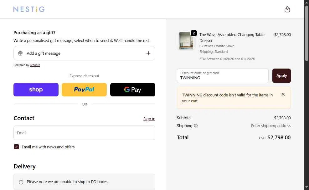 Nestig Promo Codes - 15% Off (2 Verified) Dec 2025