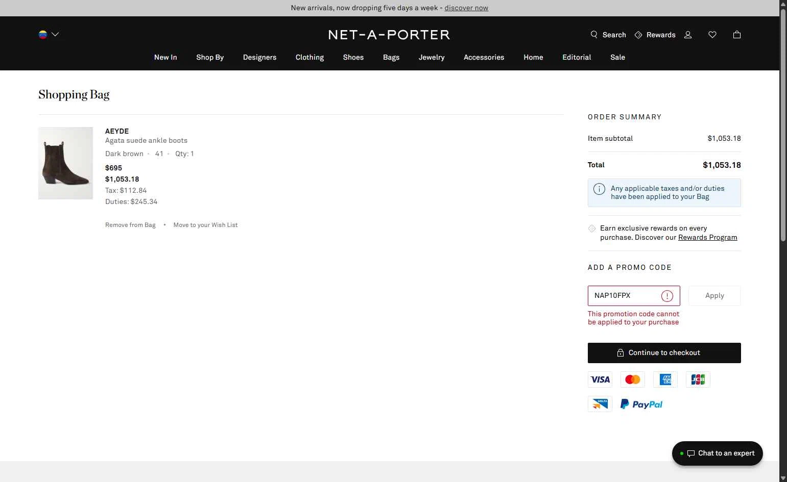 Net-A-Porter Promo Codes - 10% Off (2 Verified) Nov 2025
