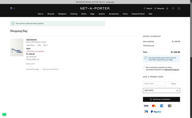Net-A-Porter Promo Codes (3 Verified) - 10% Off Aug 2025