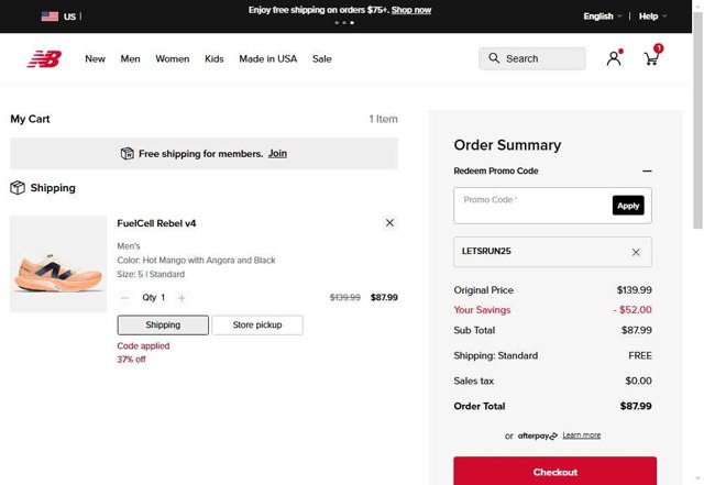 New Balance Promo Codes - 25% Off Coupons Sep 2025