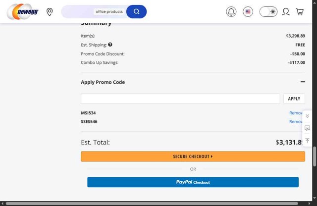 Newegg Promo Codes (9 Verified) - $120 Off w/Code May 2025
